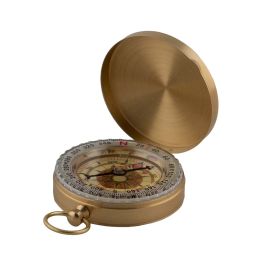 goldener Kompass mit Gravur selbst gestalten - SIGNUU